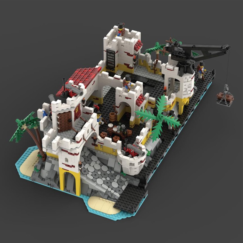 LEGO MOC Small Dock Expansion: Eldorado Fortress (10320) by ...