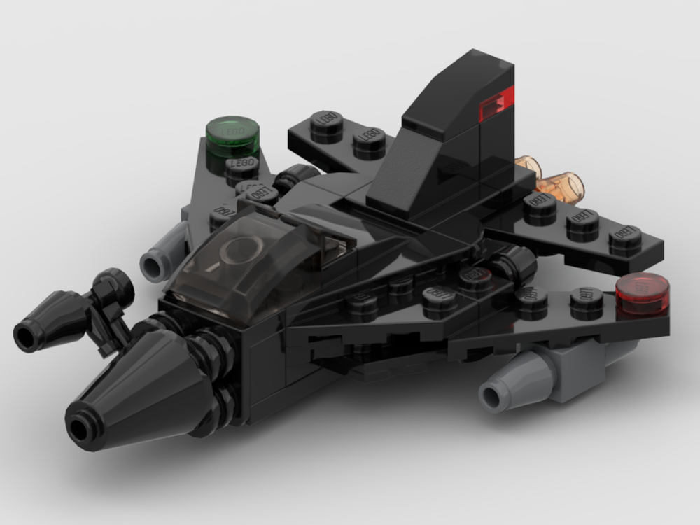 LEGO MOC The Fighter Jet by The Crazy Brick | Rebrickable - Build with LEGO
