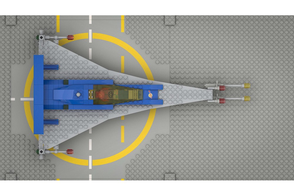 LEGO MOC LL920, the next generation One Man Spaceship by PeterRT ...
