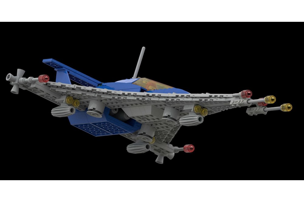 LEGO MOC LL920, the next generation One Man Spaceship by PeterRT ...