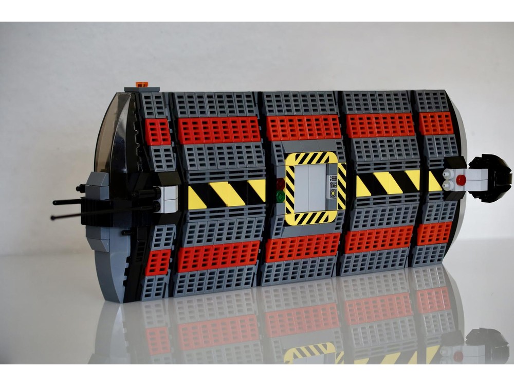 Lego Moc Space Freighter Theta Major By Brampf Rebrickable Build