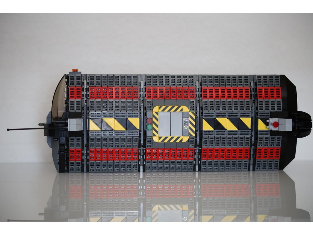 Lego Moc Space Freighter Theta Major By Brampf Rebrickable Build