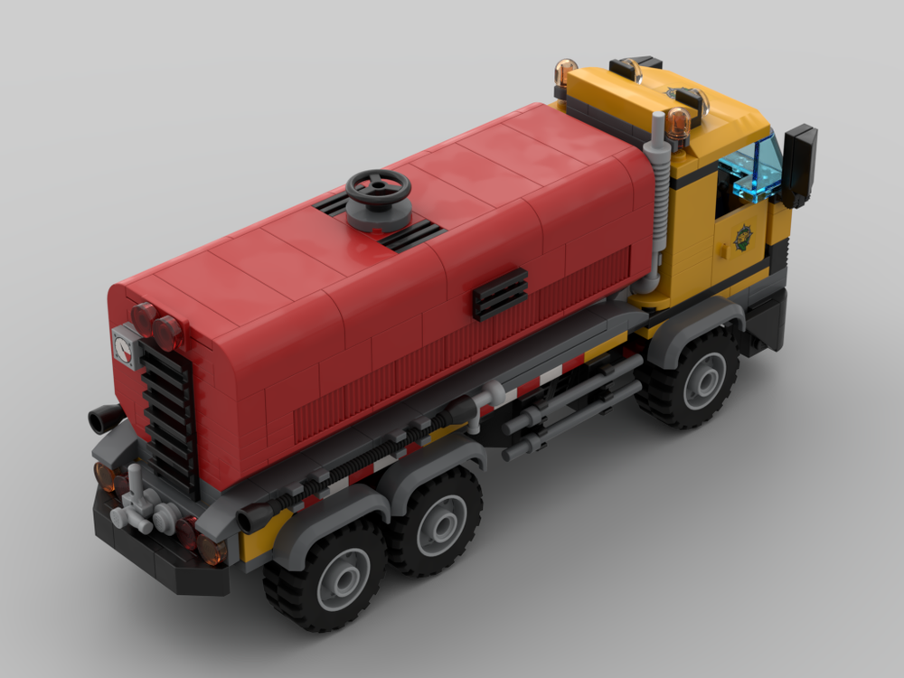 LEGO MOC Jungle Fuel Truck by HaulingBricks | Rebrickable - Build with LEGO