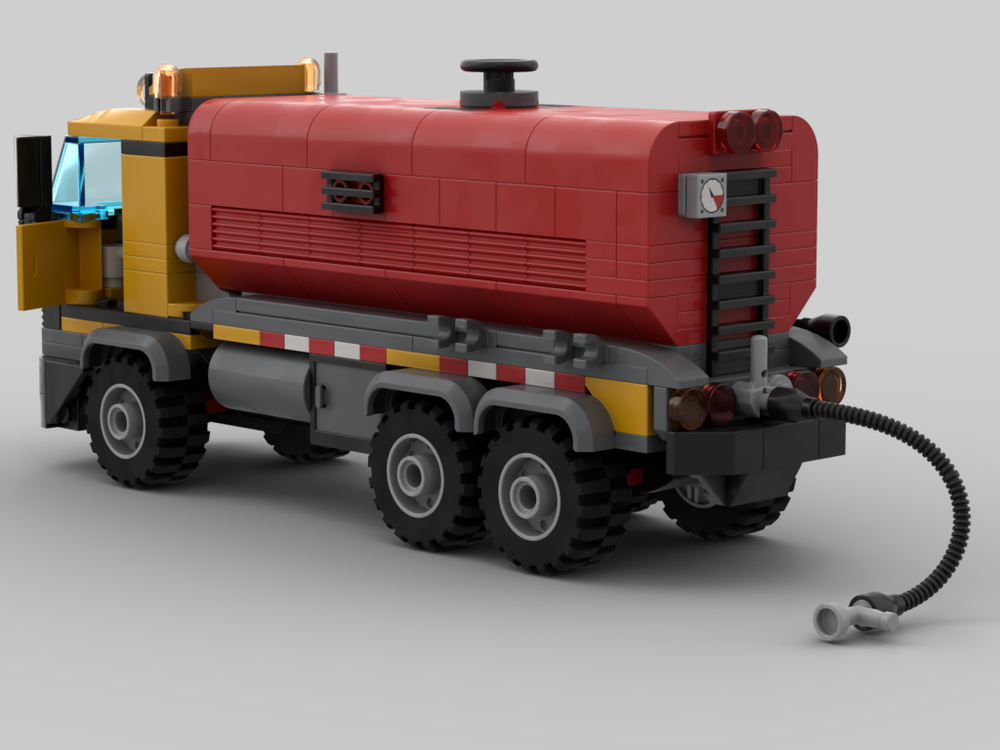 LEGO MOC Jungle Fuel Truck by HaulingBricks | Rebrickable - Build with LEGO