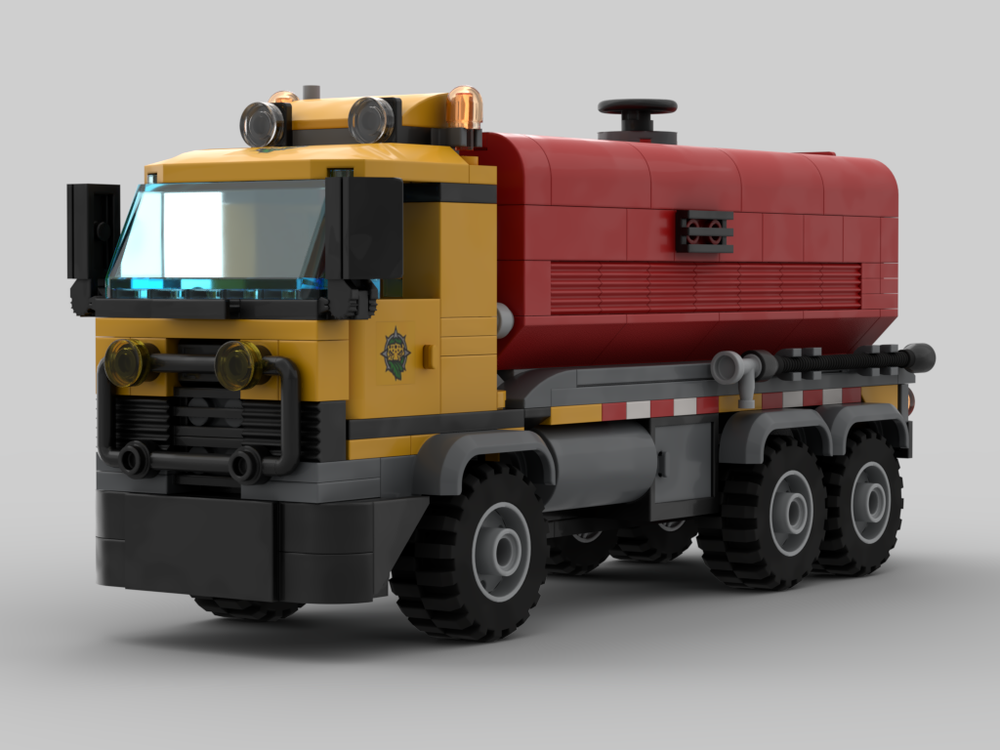 LEGO MOC Jungle Fuel Truck by HaulingBricks | Rebrickable - Build with LEGO