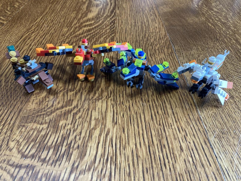 LEGO MOC Micro Ninjago Elemental Dragons by BumboBaggins | Rebrickable ...