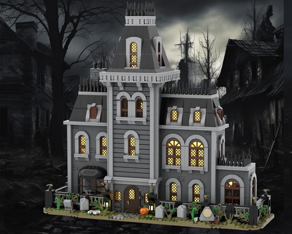 LEGO MOC Wednesday Addams Family Mansion by Bullbrick_store ...