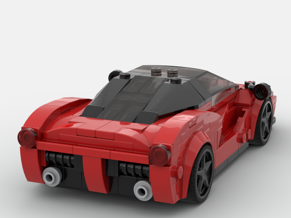 Lego Moc 2015 Laferrari By Kinetickit Rebrickable Build With Lego