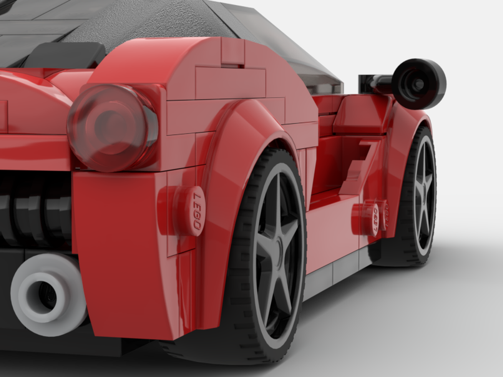 Lego Moc 2015 Laferrari By Kinetickit Rebrickable Build With Lego