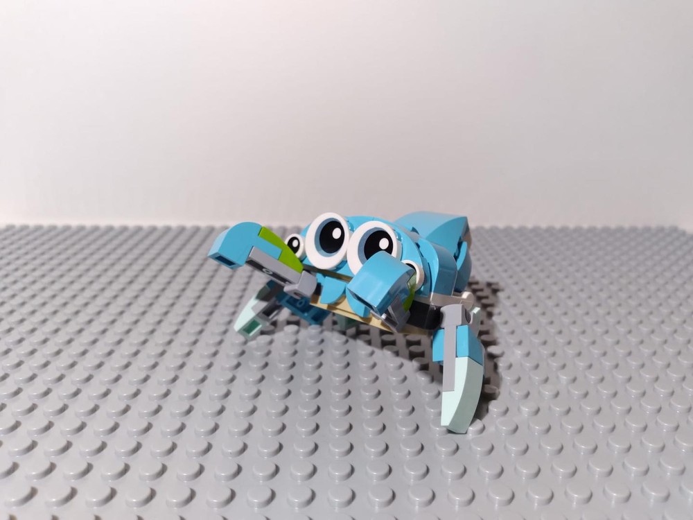 Lego Moc Jumping Spider From 31128 1 By Thedeltabuilder Rebrickable