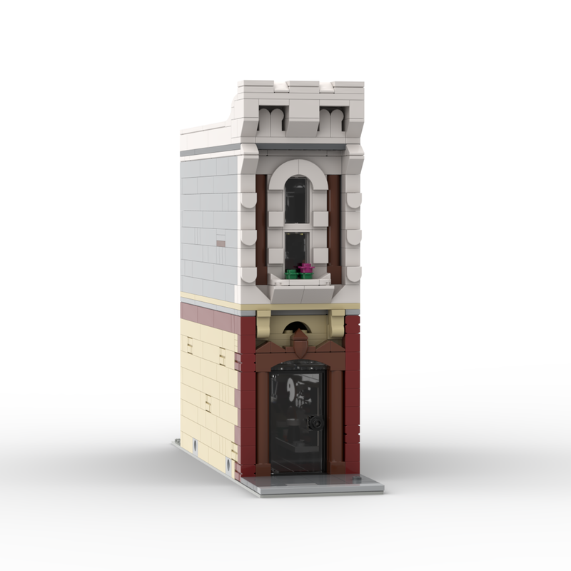 LEGO MOC Downtown Paint Shop by GIB Studios | Rebrickable - Build with LEGO