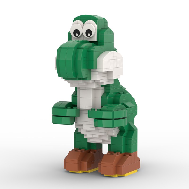 LEGO MOC Yoshi by Ben_Stephenson | Rebrickable - Build with LEGO