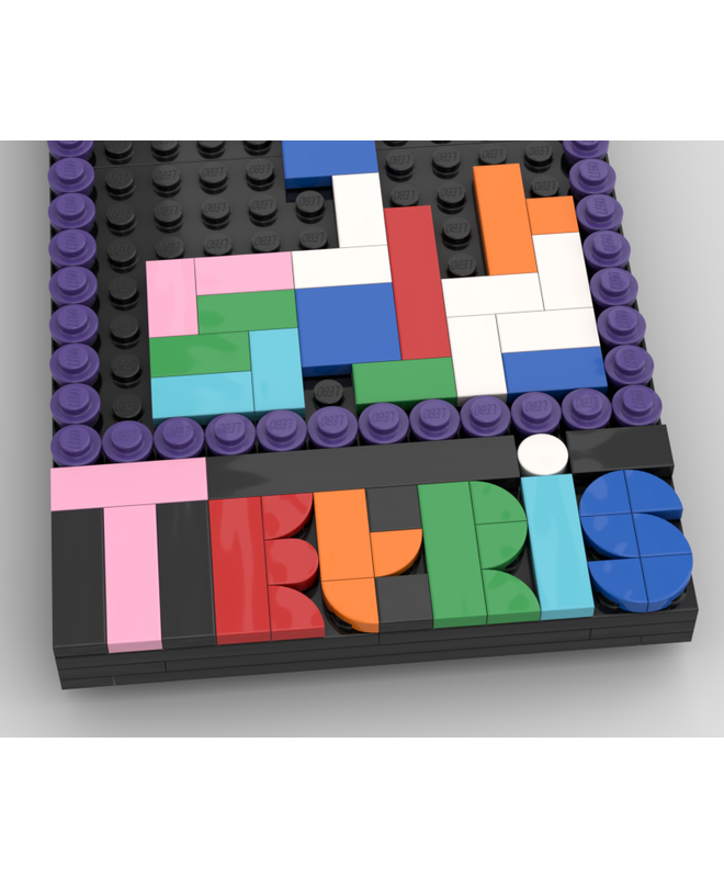 LEGO MOC Tetris Frame by Thierry | Rebrickable - Build with LEGO