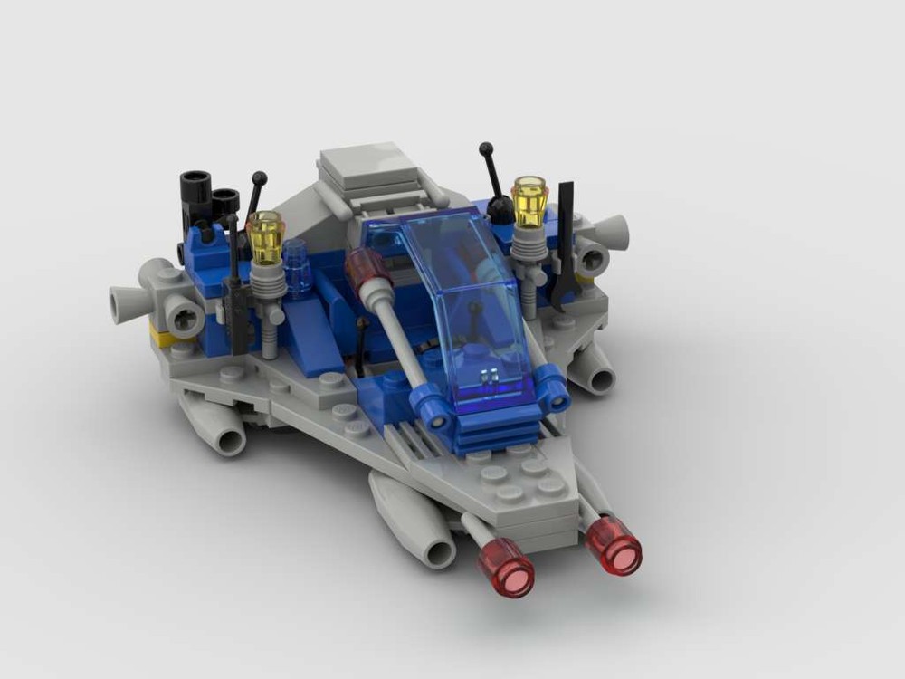 LEGO MOC Medium Recovery Craft by balzadar | Rebrickable - Build with LEGO