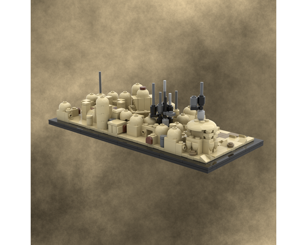 Lego Moc Mos Eisley Diorama By Thecollector00 Rebrickable Build