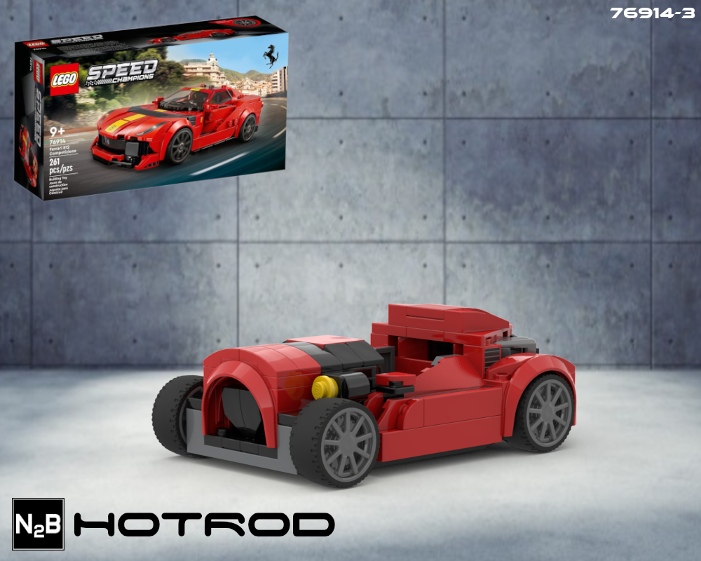 LEGO MOC Hot Rod - Lego 76914 alternate 3 by n2brick | Rebrickable ...