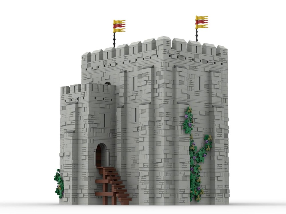 LEGO MOC Norman Keep by brickinger_ | Rebrickable - Build with LEGO