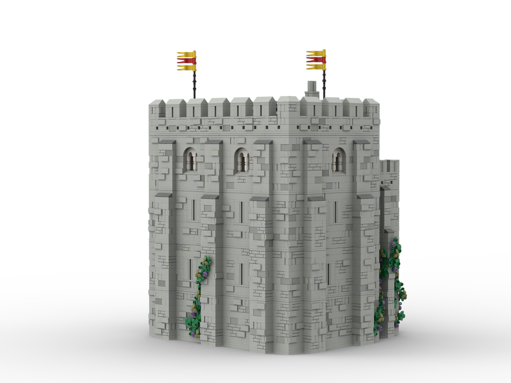 LEGO MOC Norman Keep by brickinger_ | Rebrickable - Build with LEGO