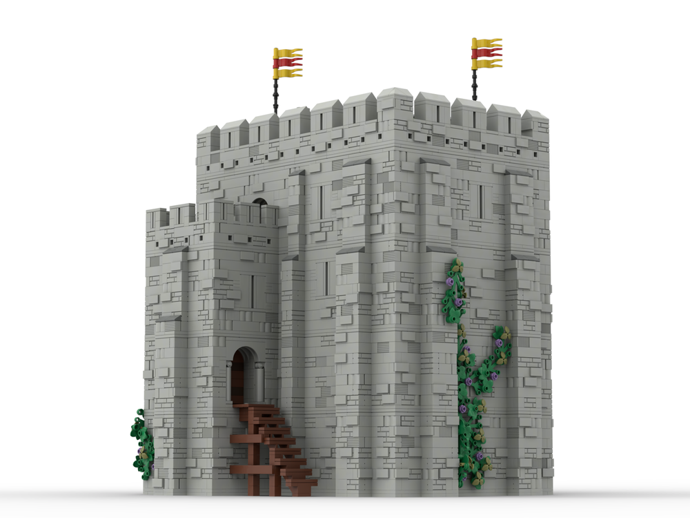 LEGO MOC Norman Keep by brickinger_ | Rebrickable - Build with LEGO