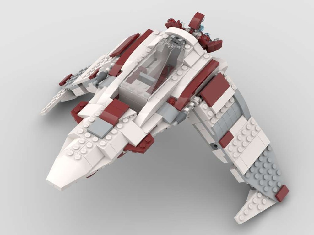 LEGO MOC LWSS Velocity V-Wing by Goardo | Rebrickable - Build with LEGO