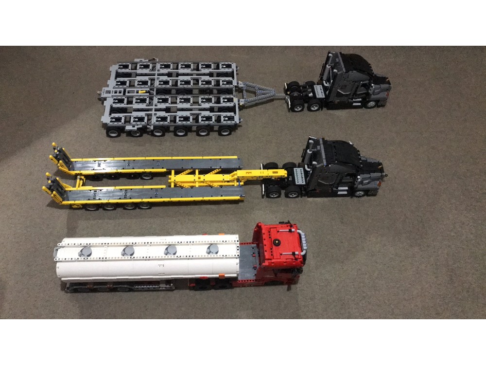 LEGO MOC Heavy Haulage Widening transporter Trailer by Smudge ...