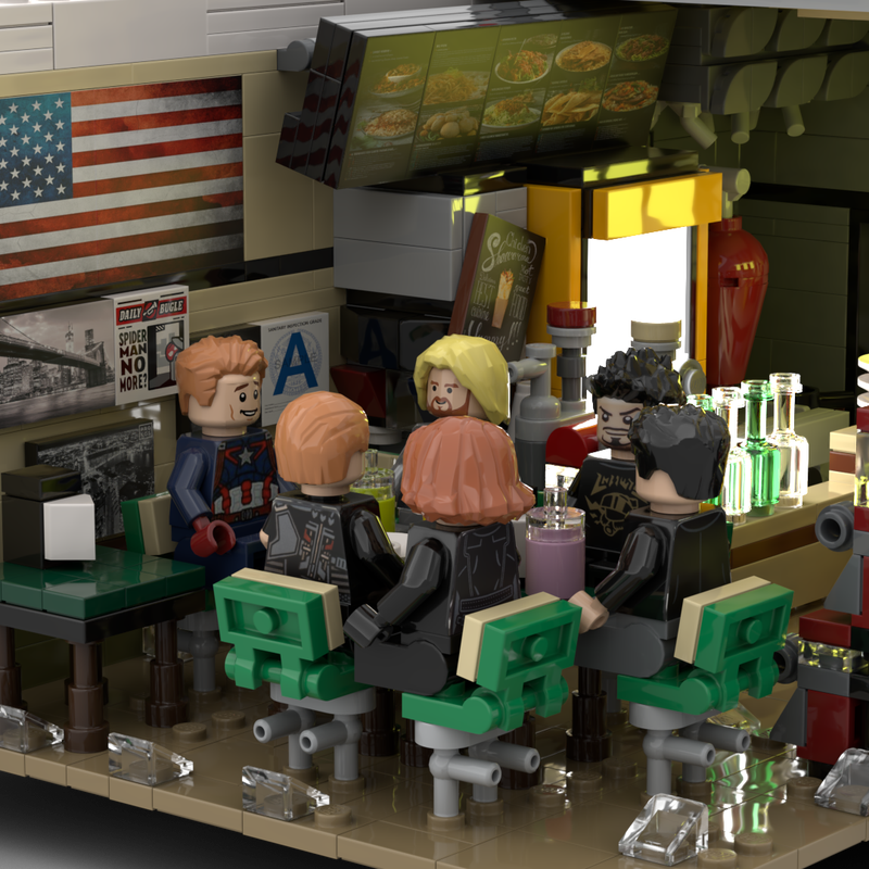 LEGO MOC And then Shawarma After - Avengers Modular Building by ...