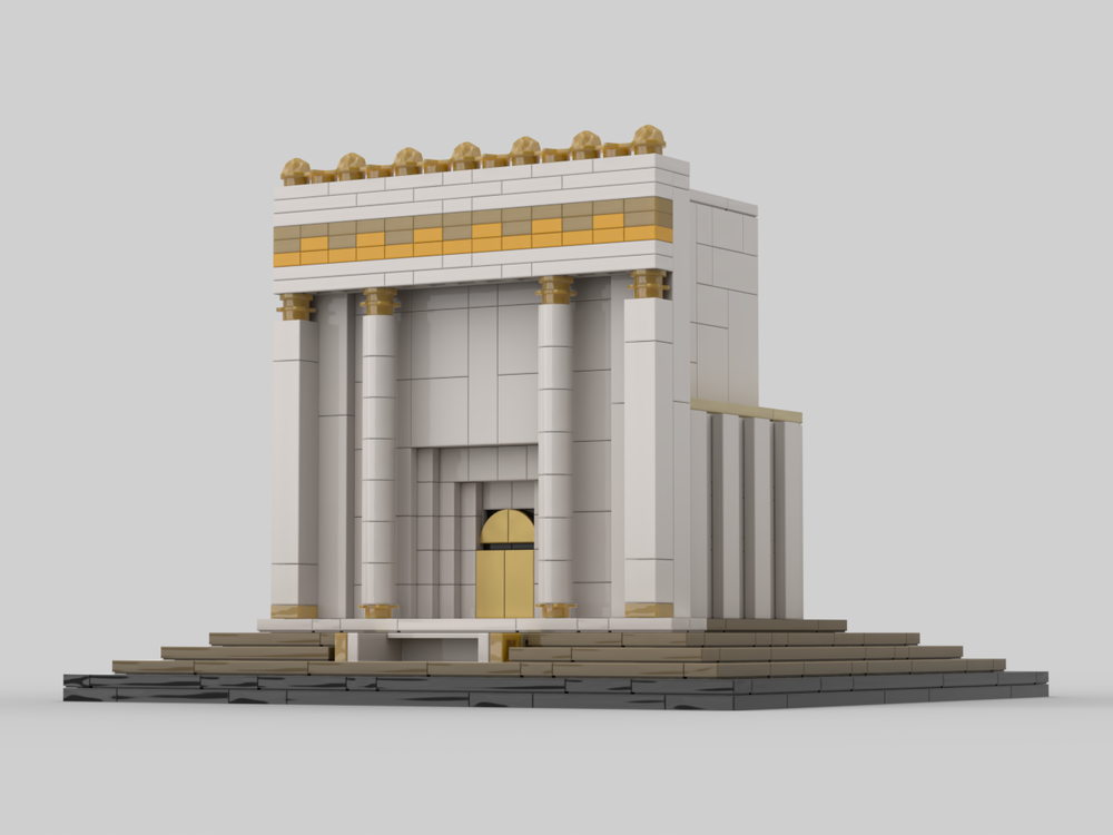 LEGO MOC-153568 1/500 Series: The 2nd Temple (Herod's Temple ...