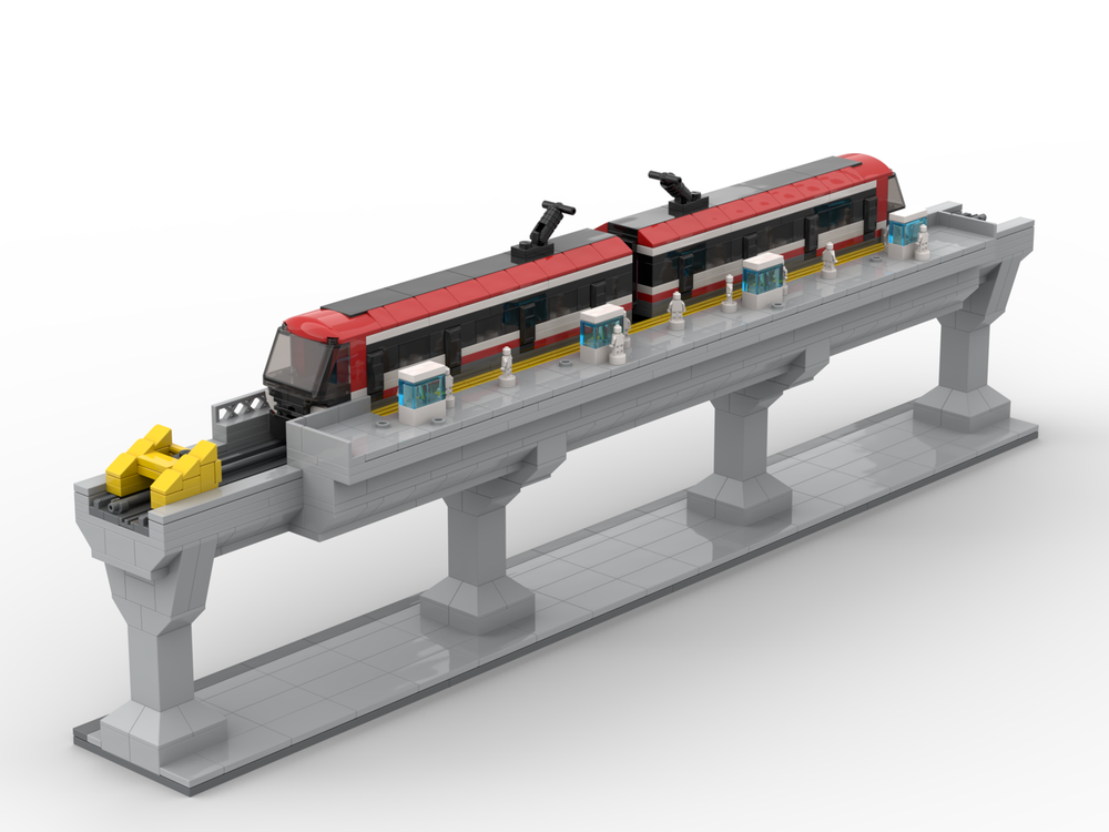 LEGO MOC CTrain LRT by J.Mods.Bricks | Rebrickable - Build with LEGO