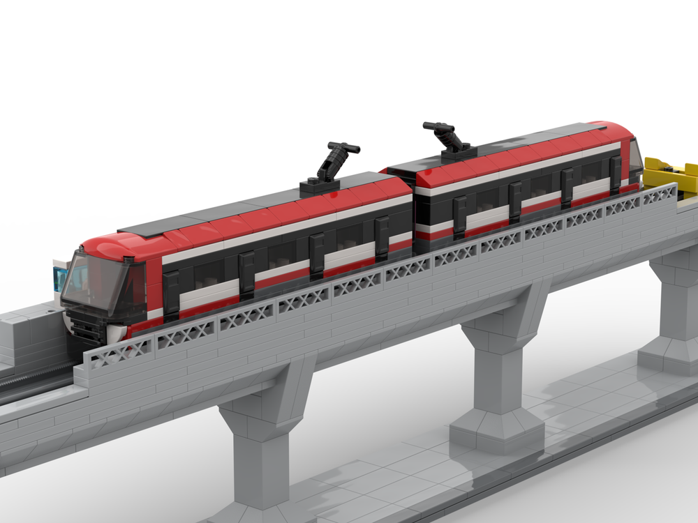 LEGO MOC CTrain LRT by J.Mods.Bricks | Rebrickable - Build with LEGO