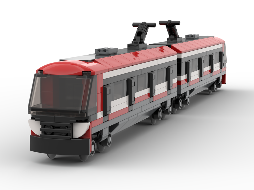 LEGO MOC CTrain LRT by J.Mods.Bricks | Rebrickable - Build with LEGO