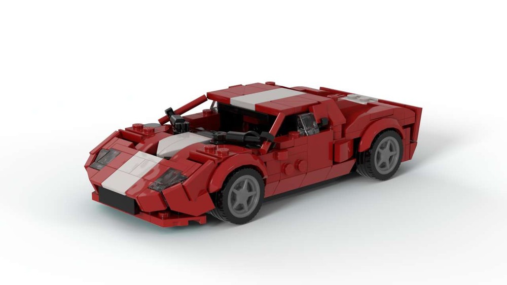 LEGO MOC Inspired by Ford GT by imYoko996 | Rebrickable - Build with LEGO