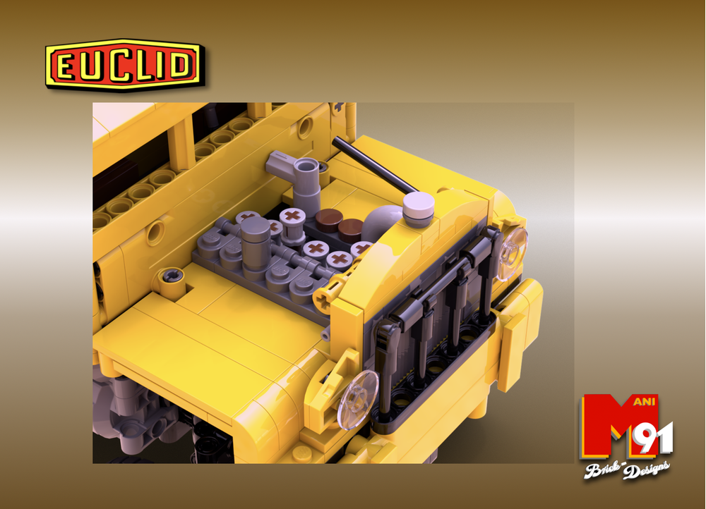Lego Moc Euclid R 15 Rc Dump Truck By Mani91 Rebrickable Build With