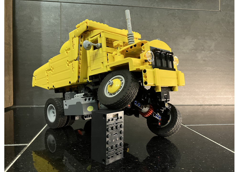 Lego Moc Euclid R 15 Rc Dump Truck By Mani91 Rebrickable Build With