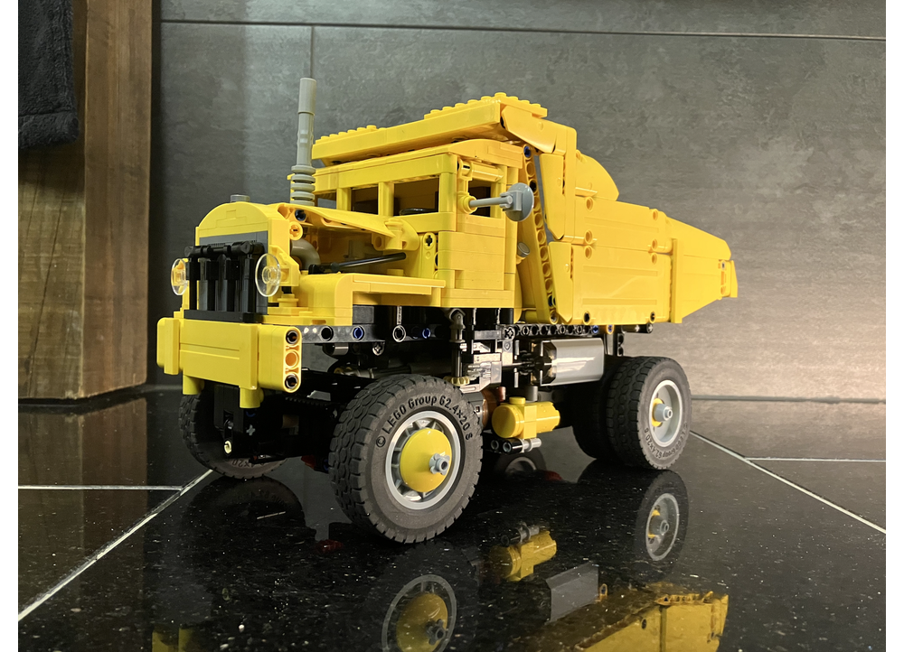 Lego Moc Euclid R 15 Rc Dump Truck By Mani91 Rebrickable Build With