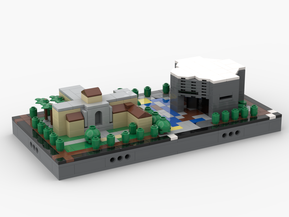 LEGO MOC Houston Public Library by iambriguy | Rebrickable - Build with ...