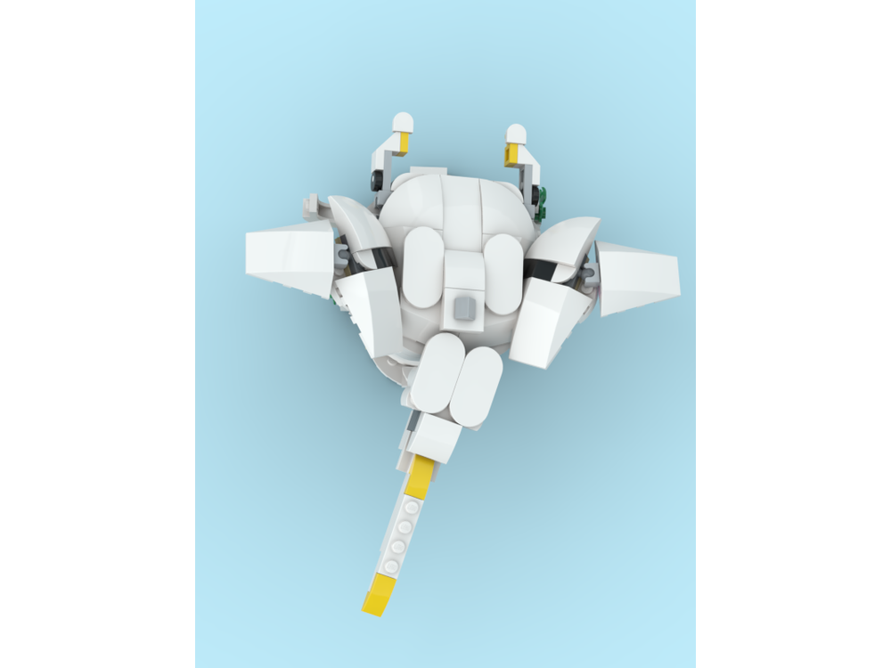 Lego Moc 31133 Manta Ray By Zengogobrick Rebrickable Build With Lego