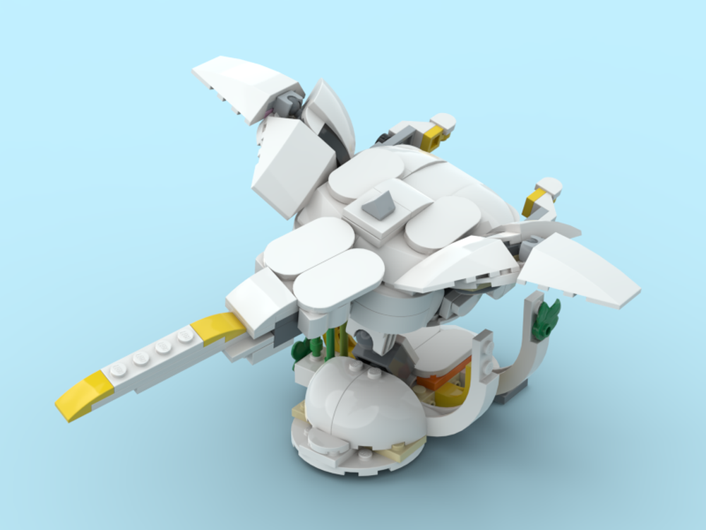 Lego Moc 31133 Manta Ray By Zengogobrick Rebrickable Build With Lego