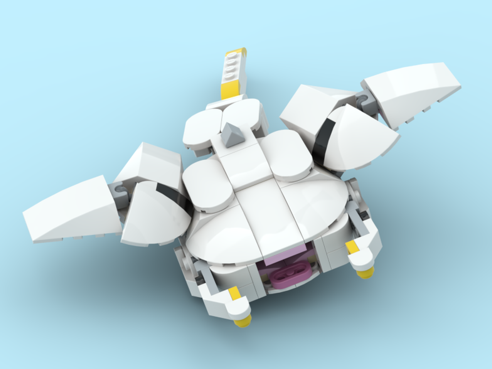 Lego Moc 31133 Manta Ray By Zengogobrick Rebrickable Build With Lego