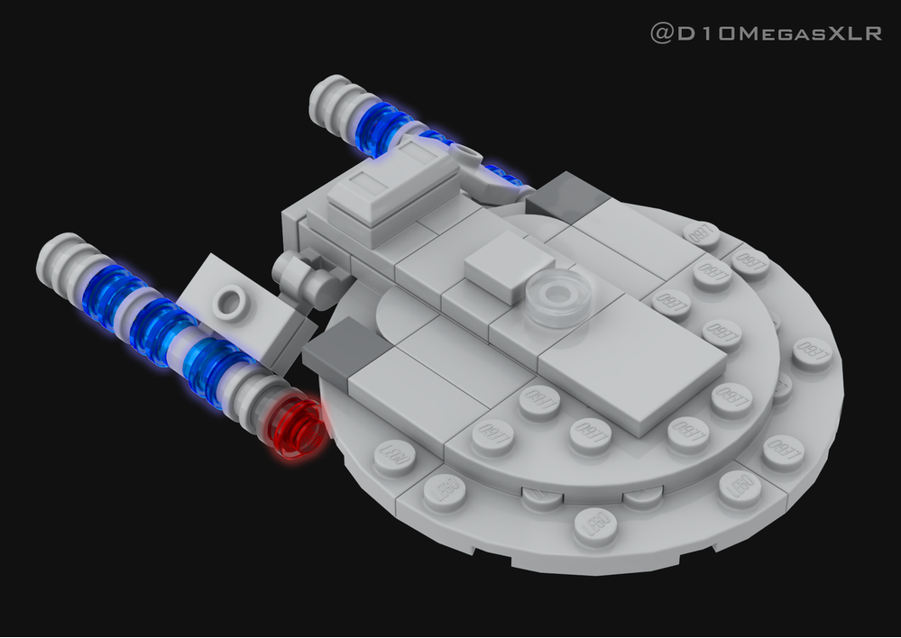 LEGO MOC Poseidon Class by D10MegasXLR | Rebrickable - Build with LEGO