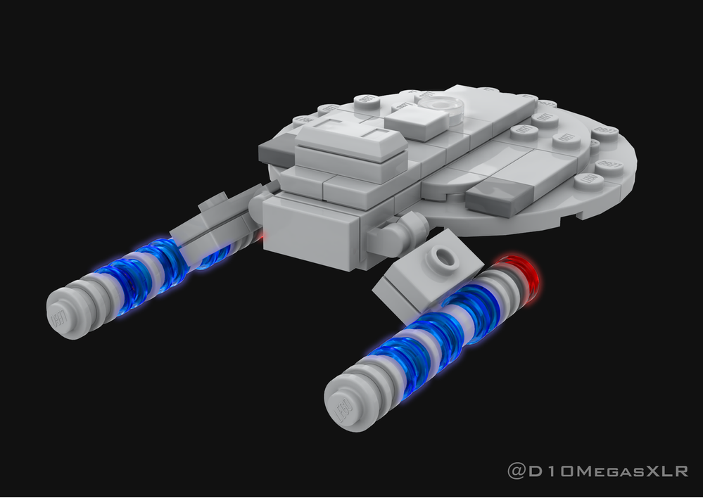 LEGO MOC Poseidon Class by D10MegasXLR | Rebrickable - Build with LEGO