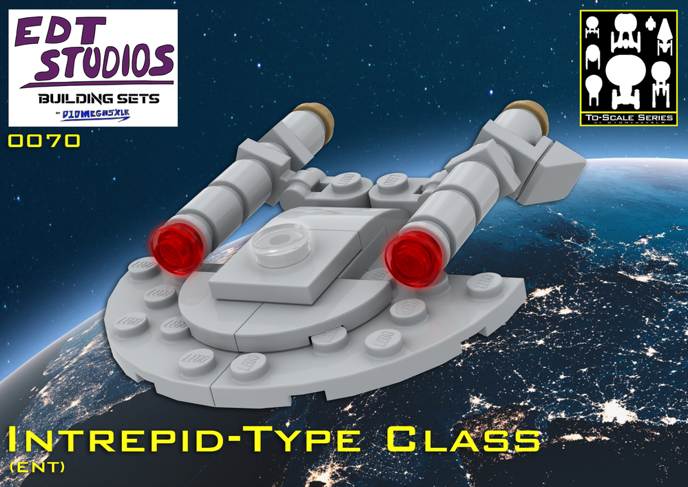 LEGO MOC Intrepid-Type Class by D10MegasXLR | Rebrickable - Build with LEGO