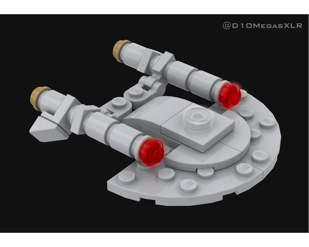 LEGO MOC Intrepid-Type Class by D10MegasXLR | Rebrickable - Build with LEGO