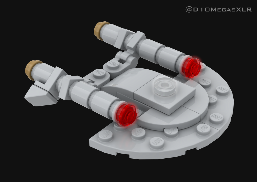 LEGO MOC Intrepid-Type Class by D10MegasXLR | Rebrickable - Build with LEGO