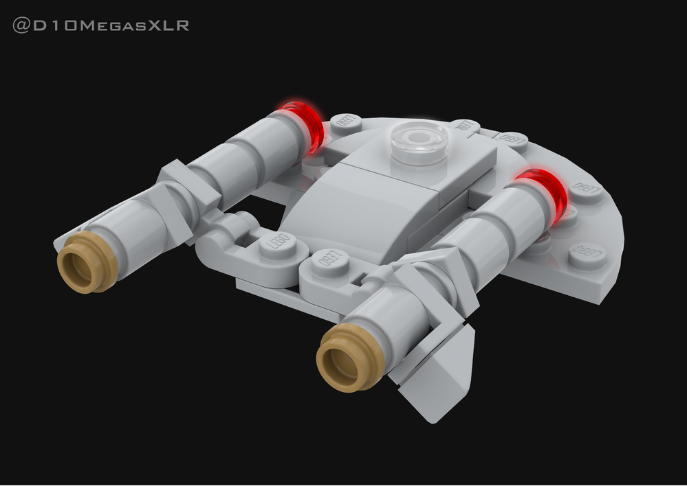 LEGO MOC Intrepid-Type Class by D10MegasXLR | Rebrickable - Build with LEGO