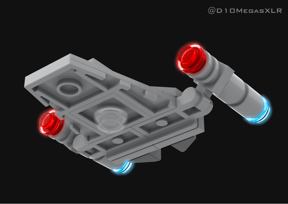 LEGO MOC Ganges Class by D10MegasXLR | Rebrickable - Build with LEGO