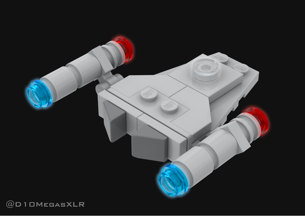 LEGO MOC Ganges Class by D10MegasXLR | Rebrickable - Build with LEGO