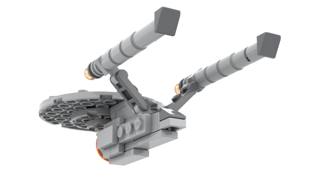 LEGO MOC USS Enterprise TOS by legoman1111 | Rebrickable - Build with LEGO