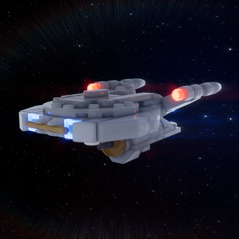 LEGO MOC NX - 01 Enterprise Refit by EZProductions | Rebrickable ...