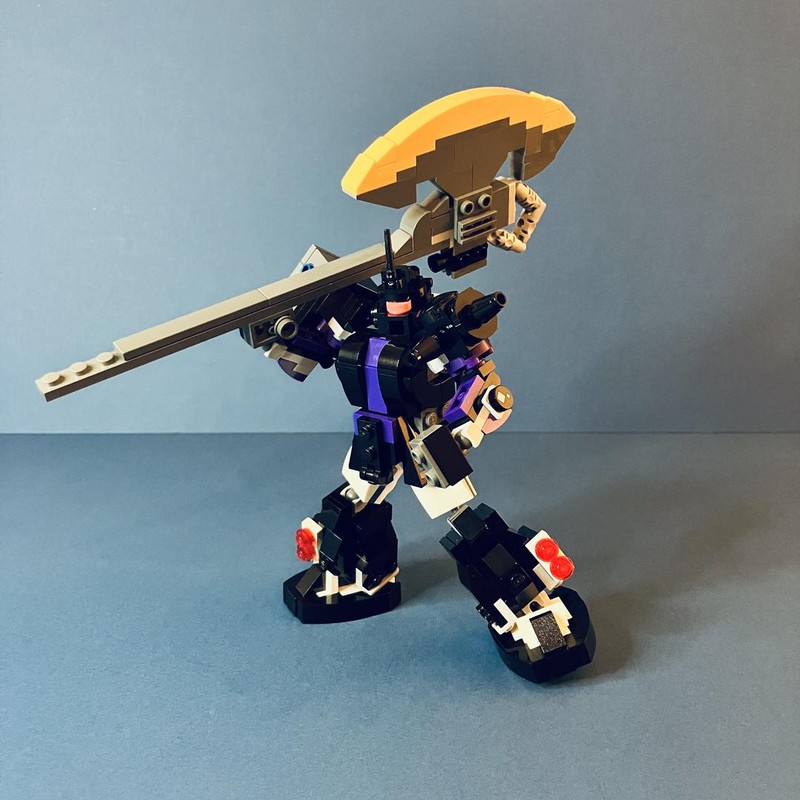 LEGO MOC SF-011 ZAKU II (BLACK) by TheLegoGuy31 | Rebrickable - Build ...