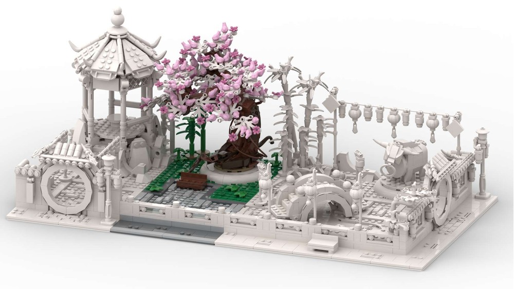 LEGO MOC 10281 Bonsai add-on for 80107 Spring Lantern Festival by ...